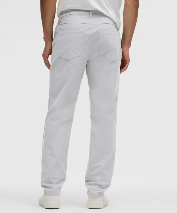 Lululemon Abc Classic-fit Five Pocket Pant 32l - Silver Drop