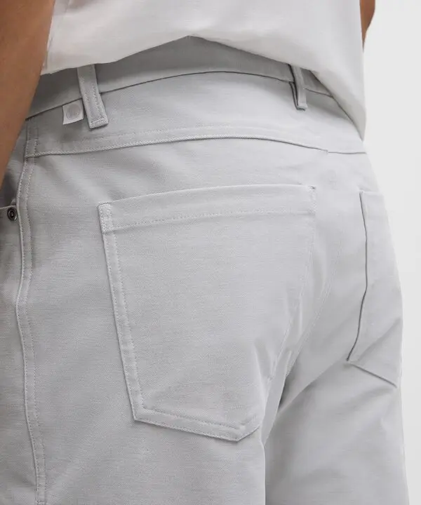 Lululemon Abc Classic-fit Five Pocket Pant 32l - Silver Drop