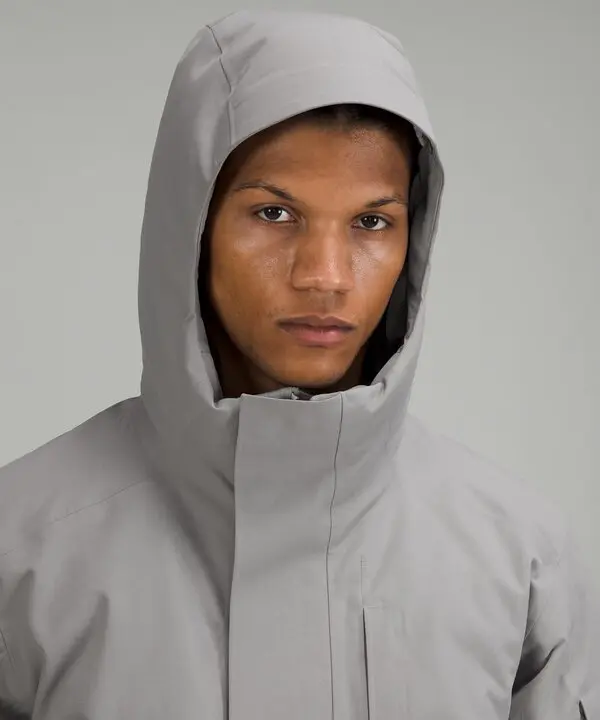Lululemon Cold City 600-Down-Fill Parka - Gull Grey | Editorialist