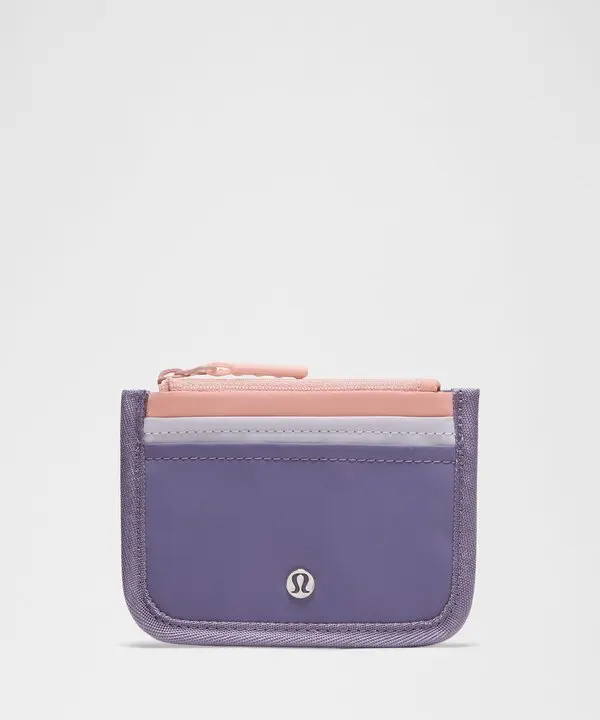 Lululemon True Identity Card Case - Grape Mist/faint Lavender/tea Rose