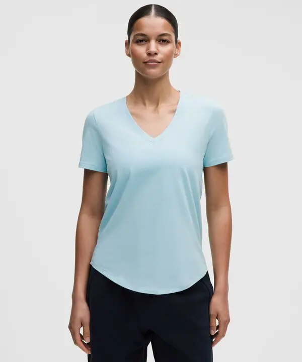 Lululemon Love V-neck T-shirt - Foam Cloud