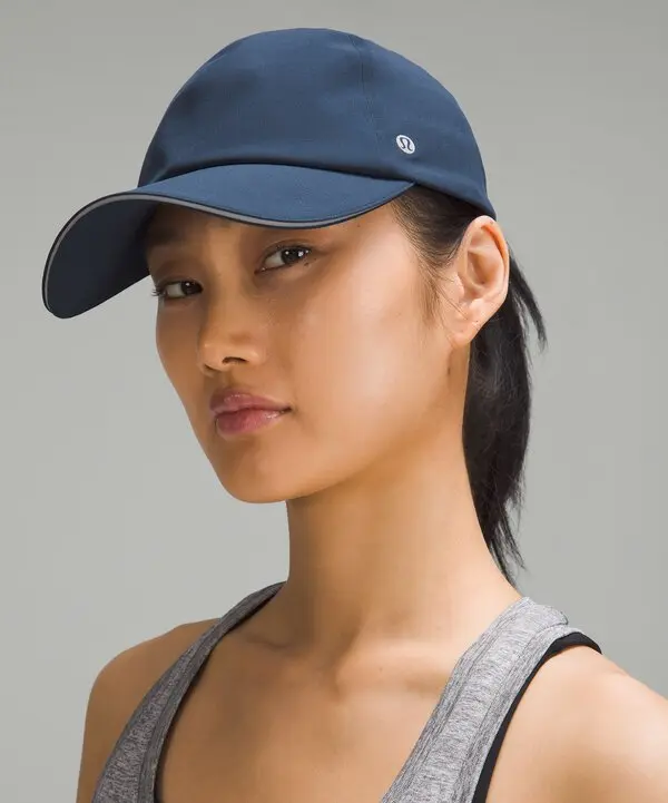 Lululemon Fast And Free Running Hat True Navy Editorialist