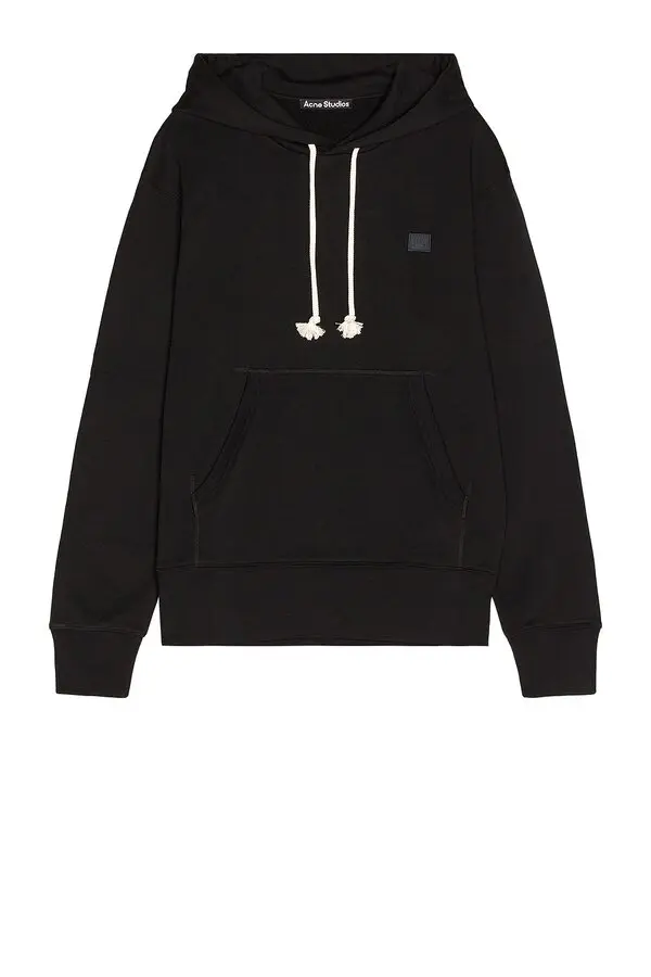 Acne Studios Fennis Face Hoodie - Black