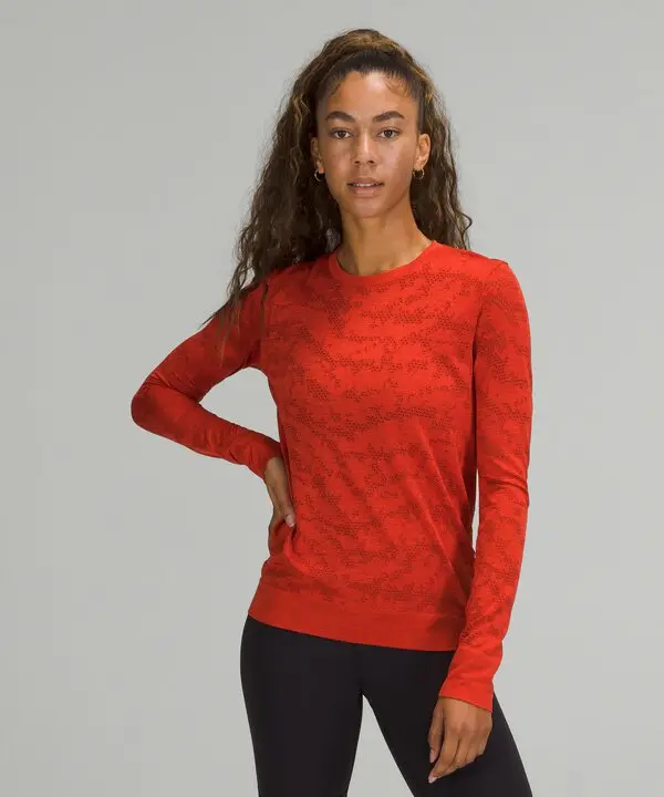 Lululemon Swiftly Breathe Relaxed-fit Long Sleeve Shirt