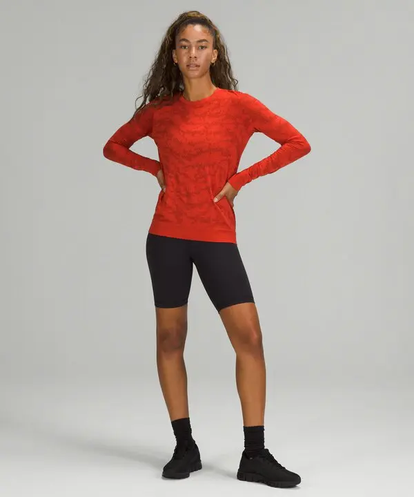Lululemon Swiftly Breathe Relaxed-fit Long Sleeve Shirt