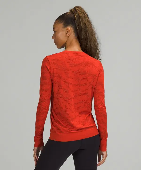 Lululemon Swiftly Breathe Relaxed-fit Long Sleeve Shirt