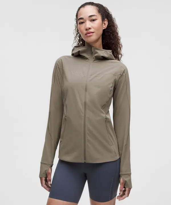 Lululemon Mist Over Windbreaker - Cypress Forest