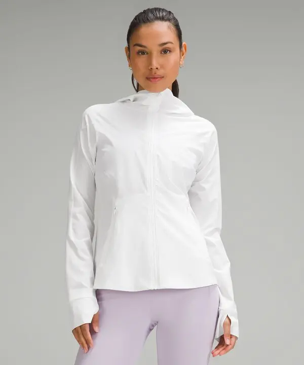 Lululemon Mist Over Windbreaker - White