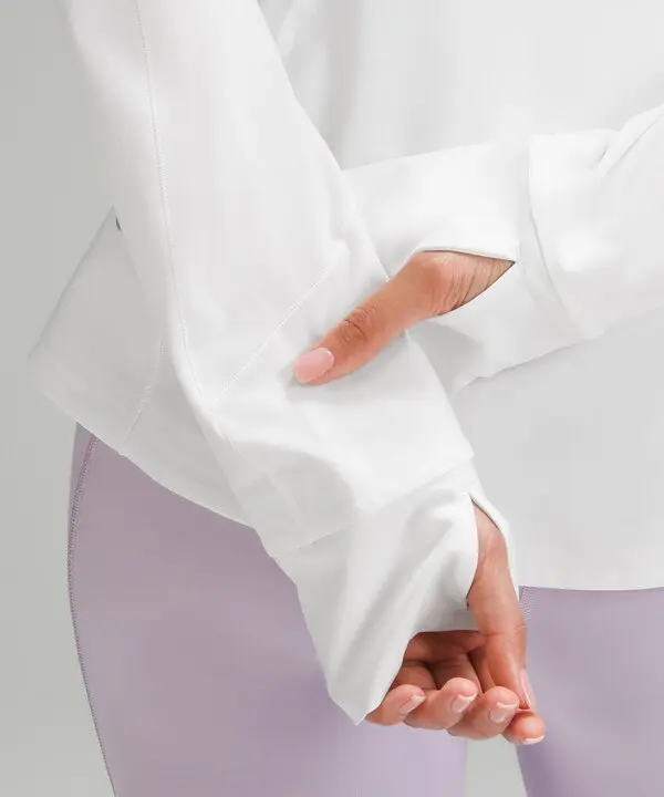Lululemon Mist Over Windbreaker - White