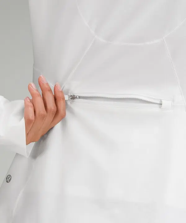 Lululemon Mist Over Windbreaker - White