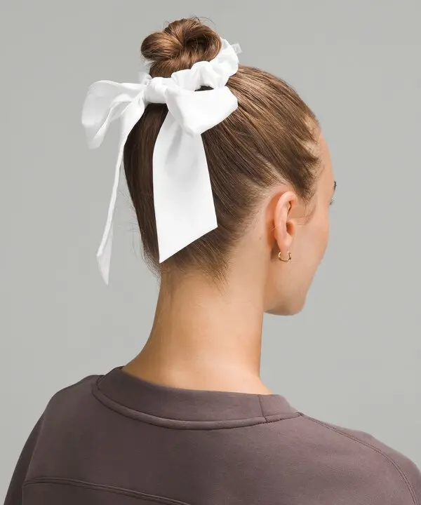 Lululemon Uplifting Scrunchie - White