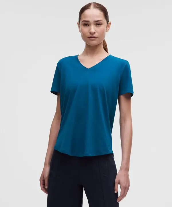 Lululemon Love V-neck T-shirt - Jet Set Blue