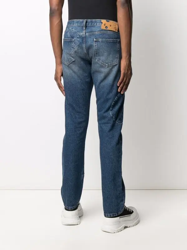 Off-White Slim-fit Logo Jeans