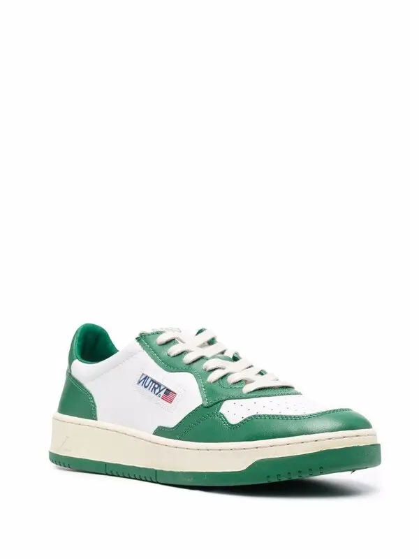AUTRY Medalist Leather Sneakers - White