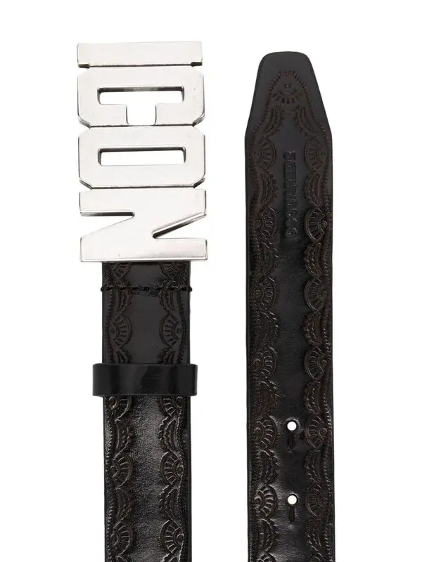 Dsquared2 Logo-plaque Buckle Belt