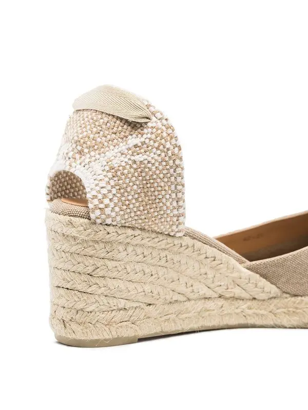 CastaÑer Carina 60mm Wedge Espadrilles Neutrals Editorialist