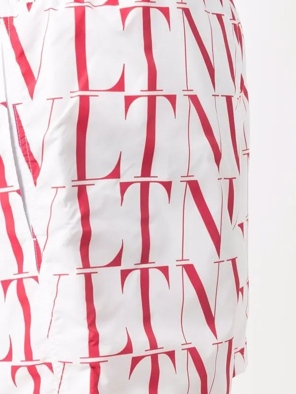 Valentino Garavani Vltn-print Swim Shorts