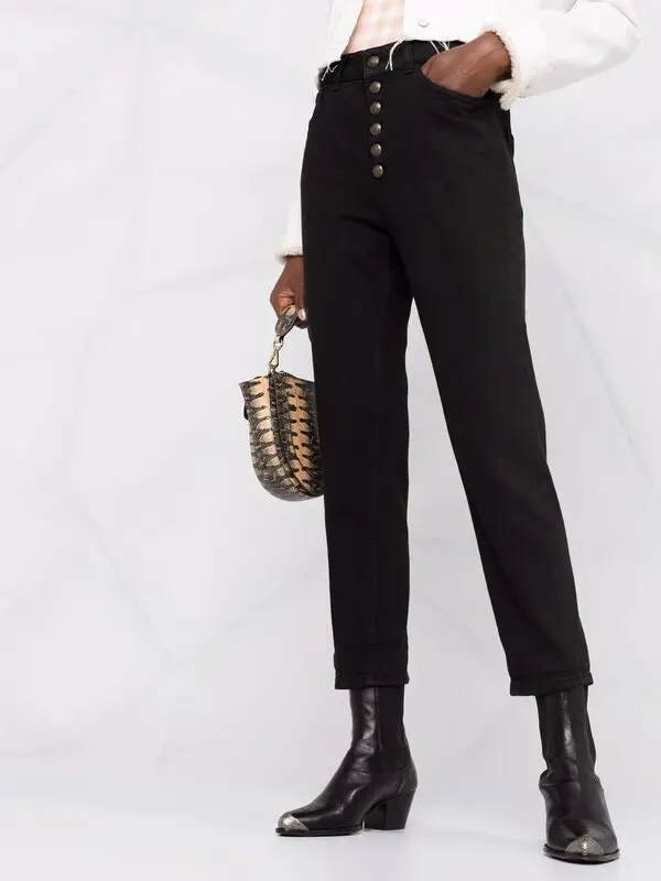 DONDUP High-waisted Trousers