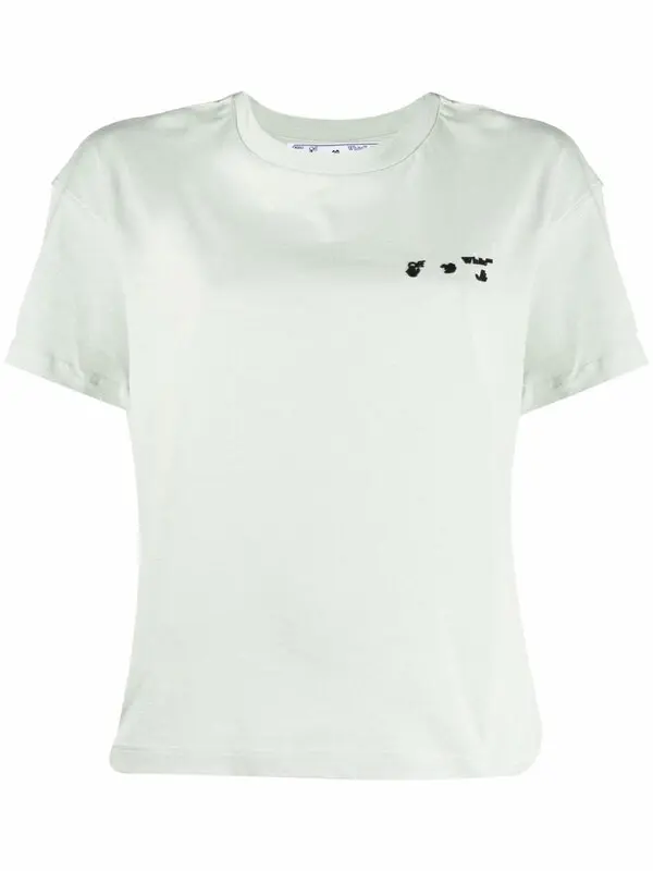 Off-White Logo-print Cotton T-shirt