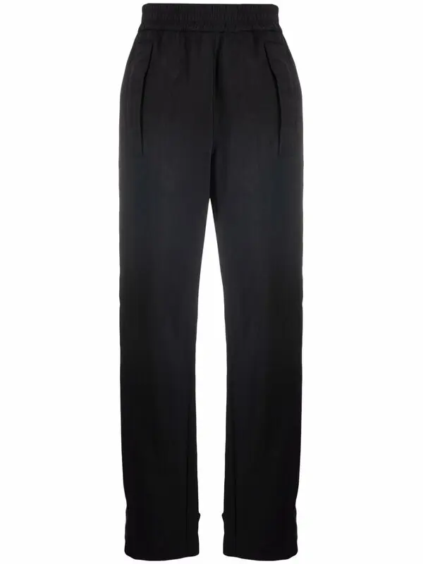 Off-White Ankle-strap Straight-leg Trousers