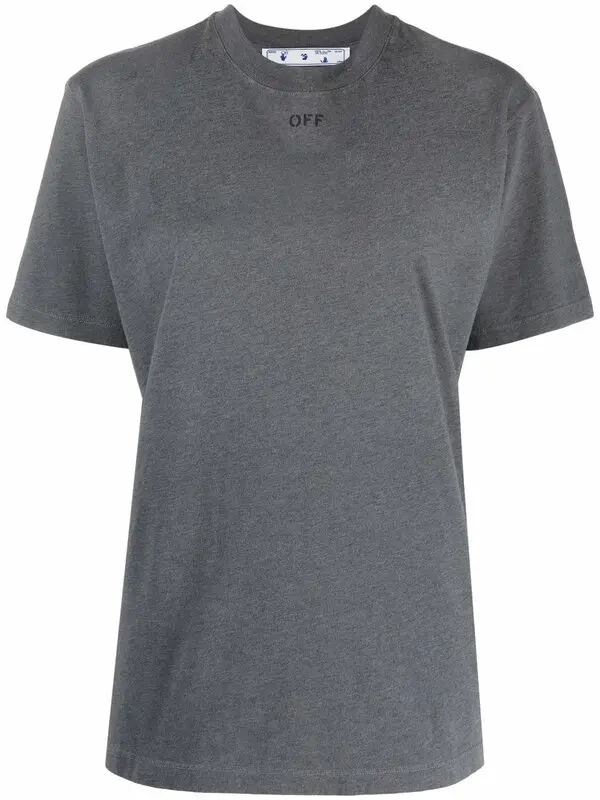 Off-White Arrow-motif Logo T-shirt - Grey
