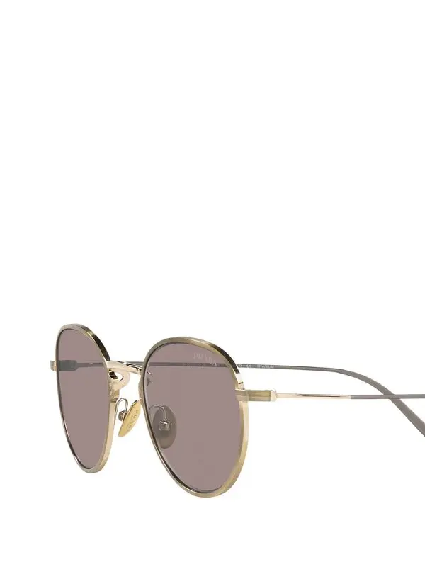 Prada Frameless Round-frame Sunglasses