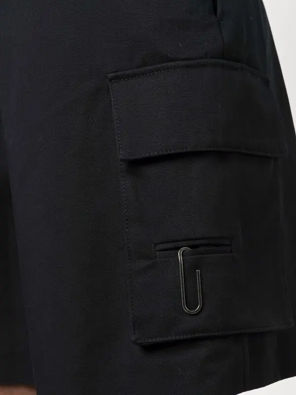 Off-White Organic Cotton Cargo Shorts