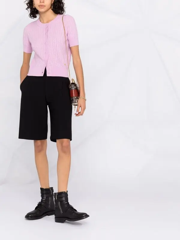 Sandro Cable-knit Leila Cardigan
