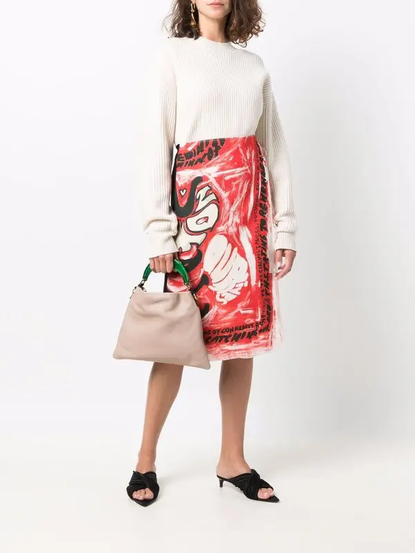 Marni Venice Small Leather Tote