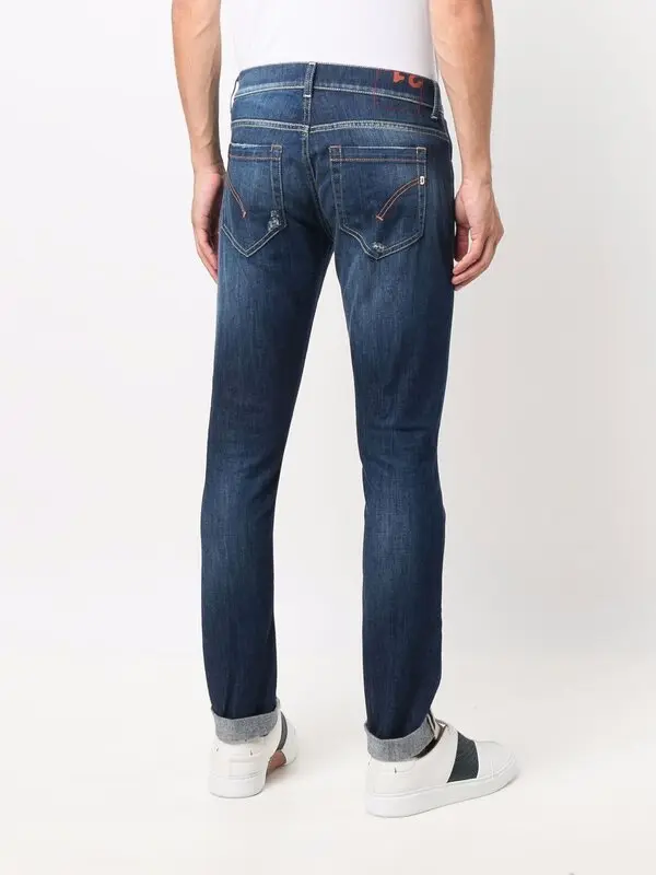DONDUP Mid-rise Slim-fit Jeans - Blue