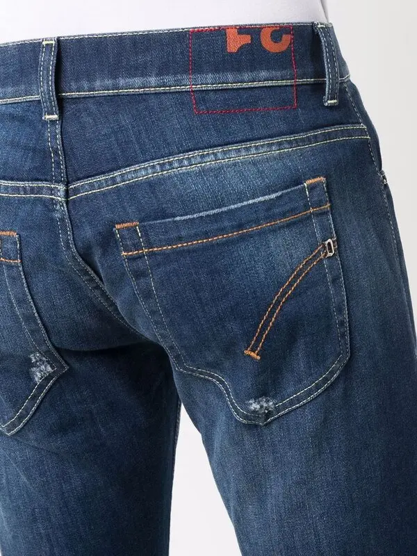 DONDUP Mid-rise Slim-fit Jeans - Blue