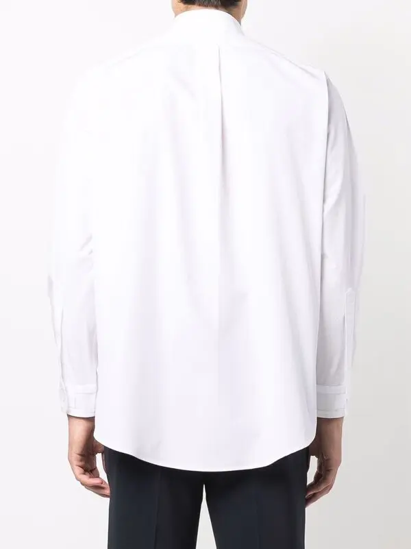 MAISON MARGIELA Chest Patch Pocket Shirt - White