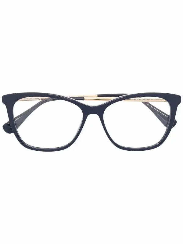 Max Mara Butterfly-frame Glasses - Blue