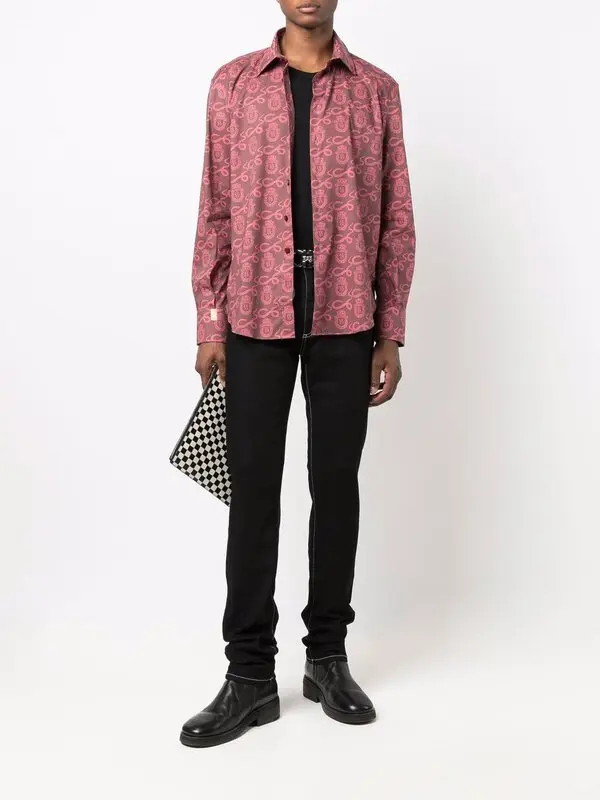 BILLIONAIRE Straight-leg Jeans - Black