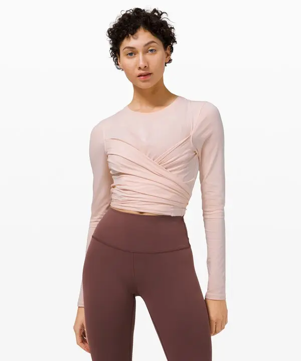 Lululemon Gather And Grow Long Sleeve Shirt