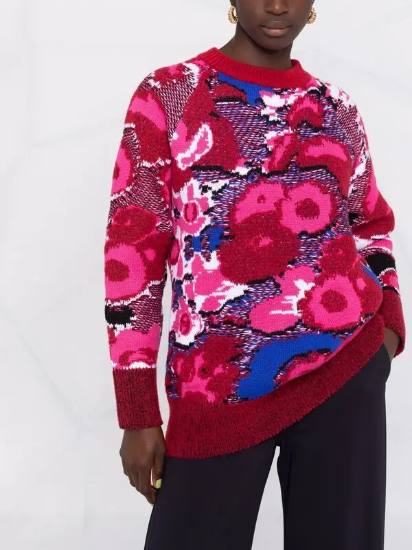 Stella McCartney Patterned Intarsia-knit Jumper