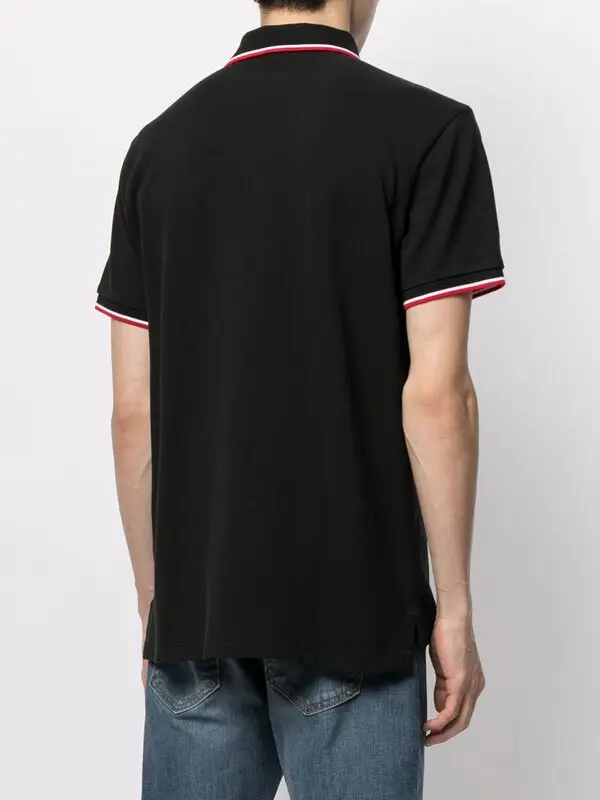 Polo Ralph Lauren Logo-embroidered Polo Shirt - Black
