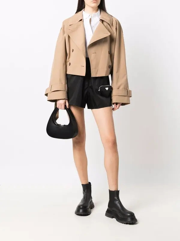 Coperni Swipe Shoulder Bag - Black
