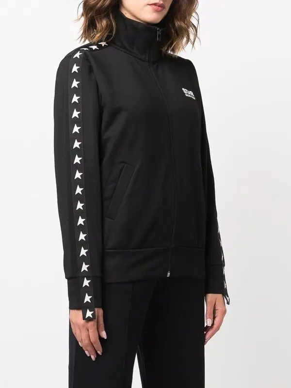 GOLDEN GOOSE Zipped Sweatshirt - Black