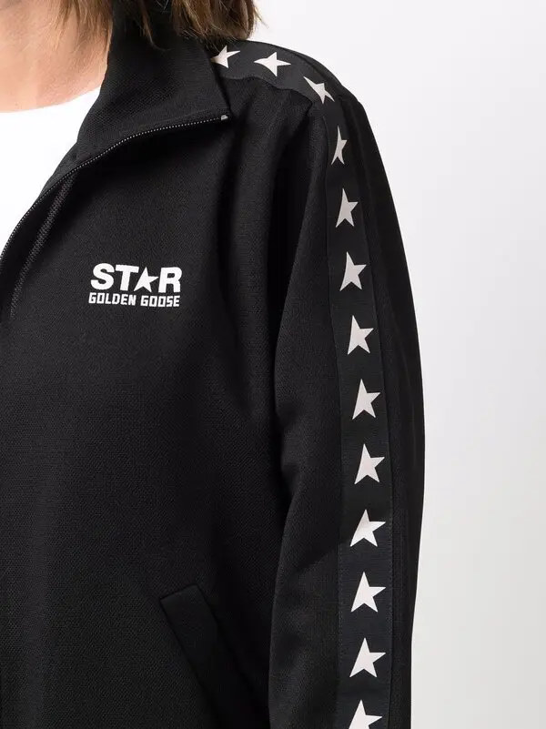 GOLDEN GOOSE Zipped Sweatshirt - Black