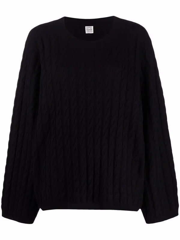 TOTEME Cable Knit Cashmere Jumper