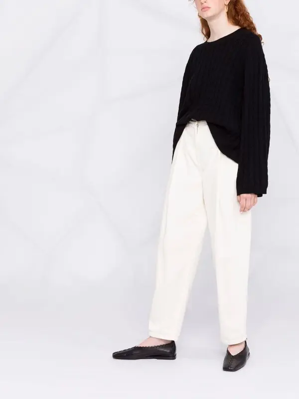 TOTEME Cable Knit Cashmere Jumper