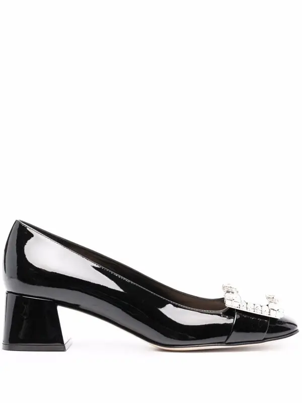 SERGIO ROSSI 50mm Sr Prince Pumps