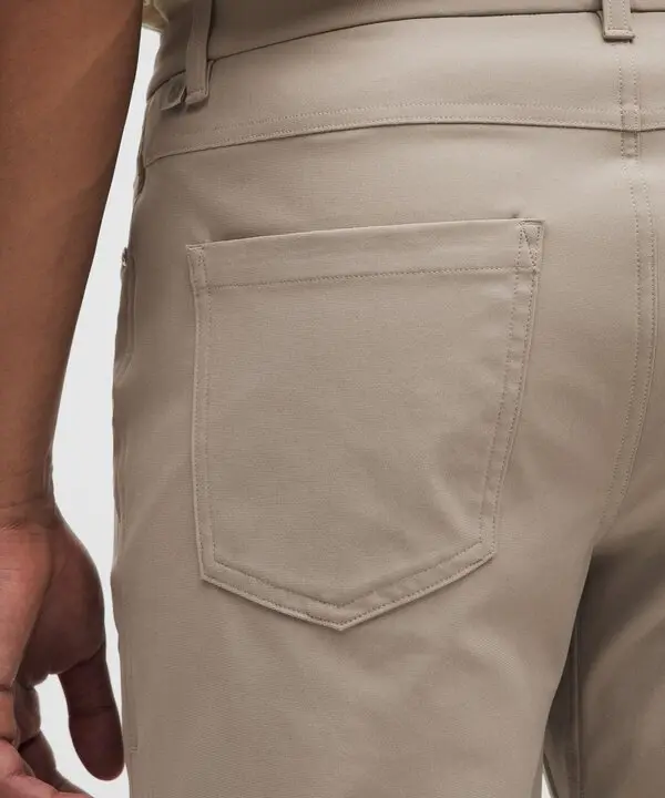 Lululemon Abc Classic-fit 5 Pocket Pant 34l - Warm Ash Grey