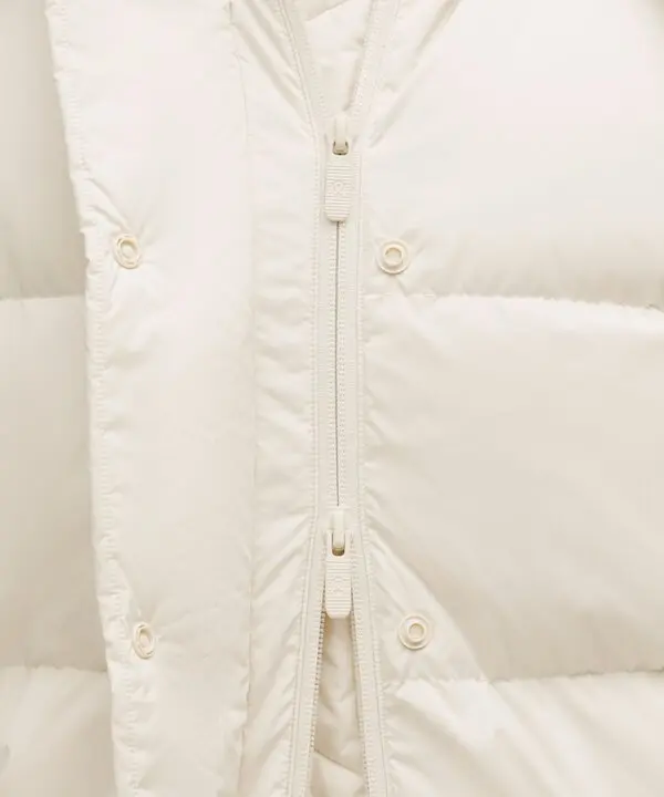 Lululemon Wunder Puff Long Jacket 600-down-fill - Light Ivory