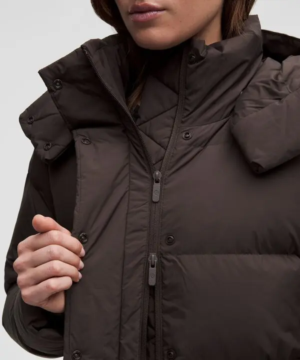 Lululemon Wunder Puff Long Jacket 600-down-fill