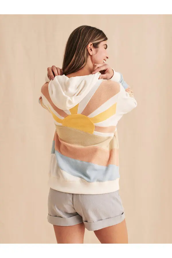 Faherty Brand Radiant Hoodie Sunrise Glow