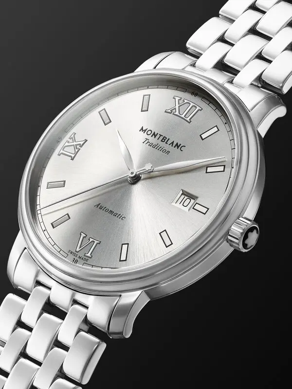 Montblanc Tradition Automatic Date 40mm Stainless Steel Watch