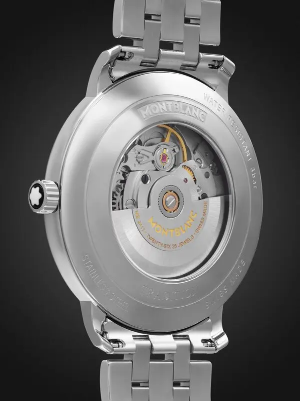 Montblanc Tradition Automatic Date 40mm Stainless Steel Watch
