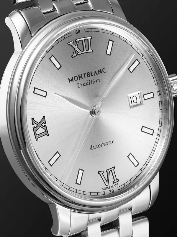 Montblanc Tradition Automatic Date 40mm Stainless Steel Watch